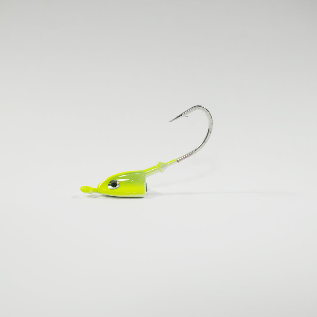 (SAMPLE PACK) BONEFISH JIGHEAD (30° ANGLED) - 1/4 oz - 2 each (8 pack ...