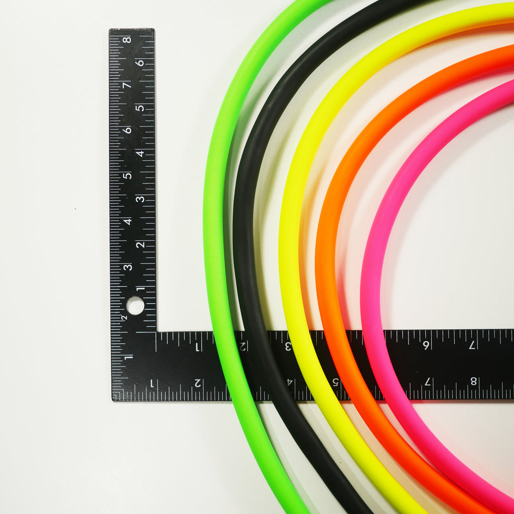 BLACK - 7/16" Colored Tubing - DIY Classic Cuda Tube – All About The Bait