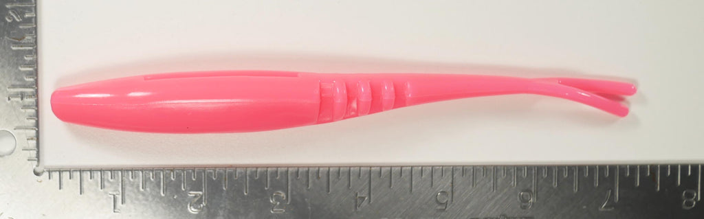 7" Fluke Soft Plastic - PINK - 5, 10, or 25 pack- FREE SHIPPING – All ...